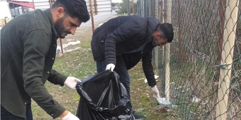 EUL students cleaned the beach of Gemikonağı within the scope of “Clean ...